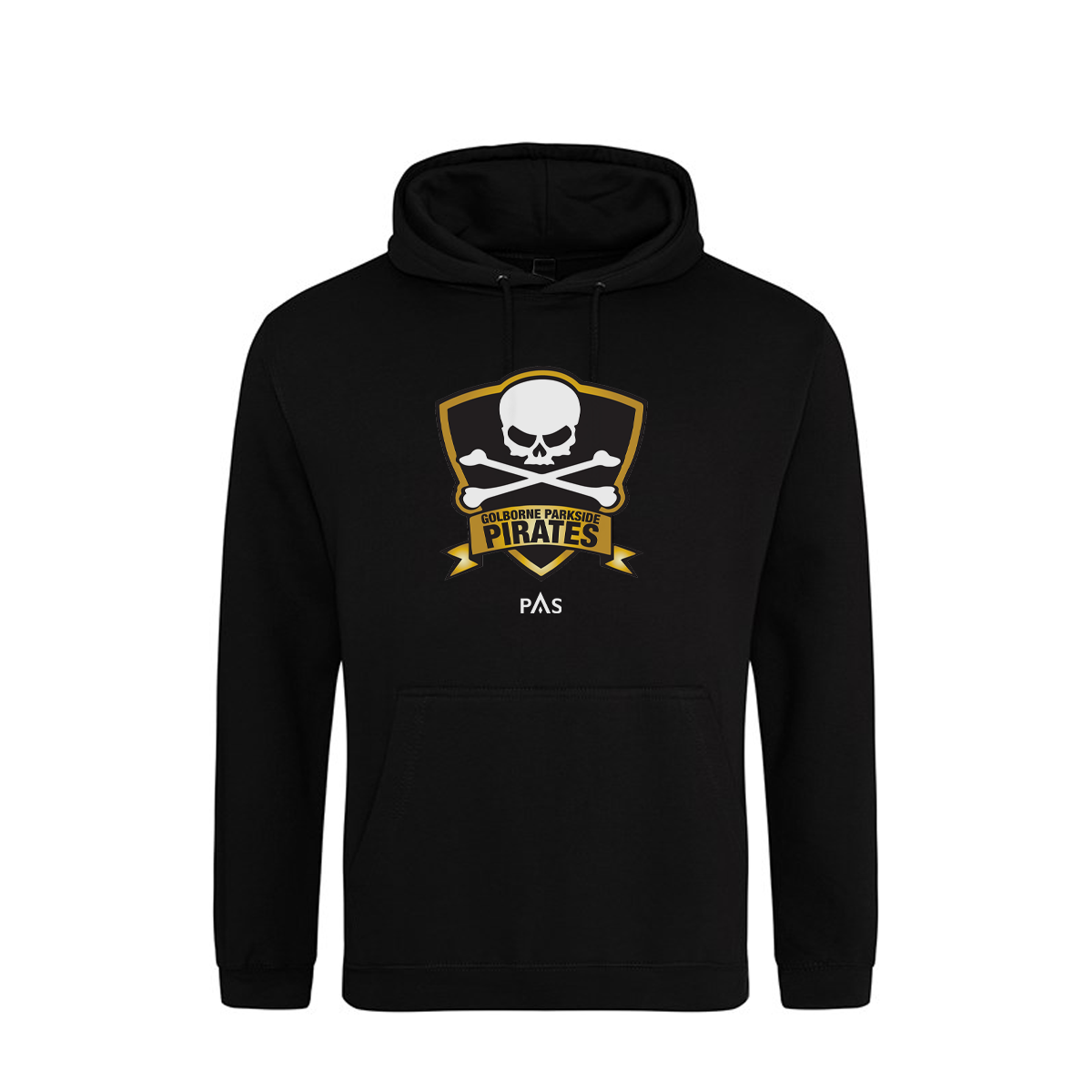 Golborne Parkside Pirates - Crest Hoodie (Junior) – PASPrints