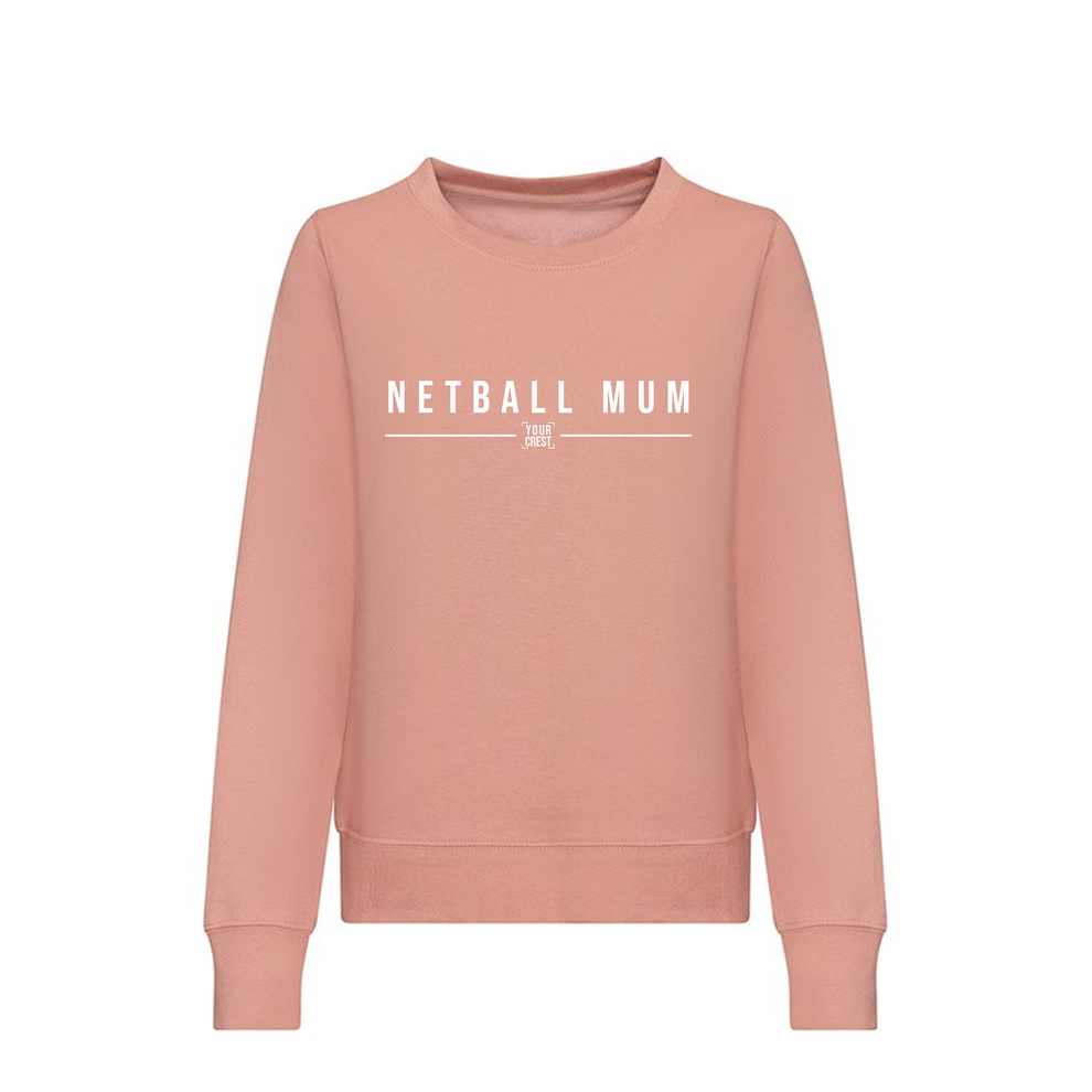 Netball Mum Sweatshirt – PASPrints
