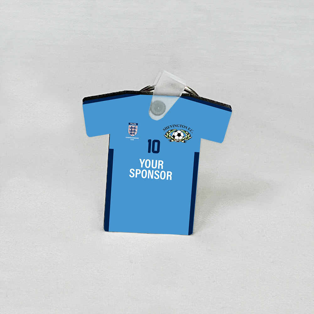 Shevington FC - Kit Keyring – PASPrints