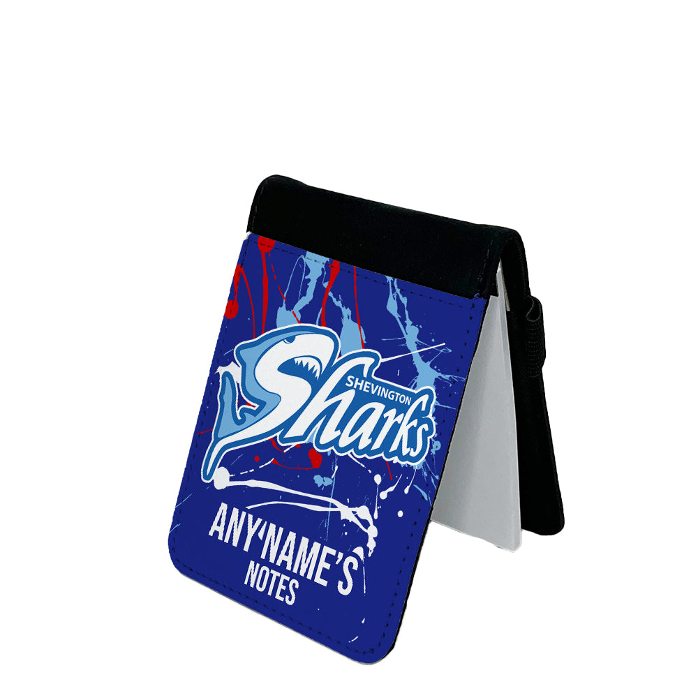 Shevington Sharks - Notepad – PASPrints